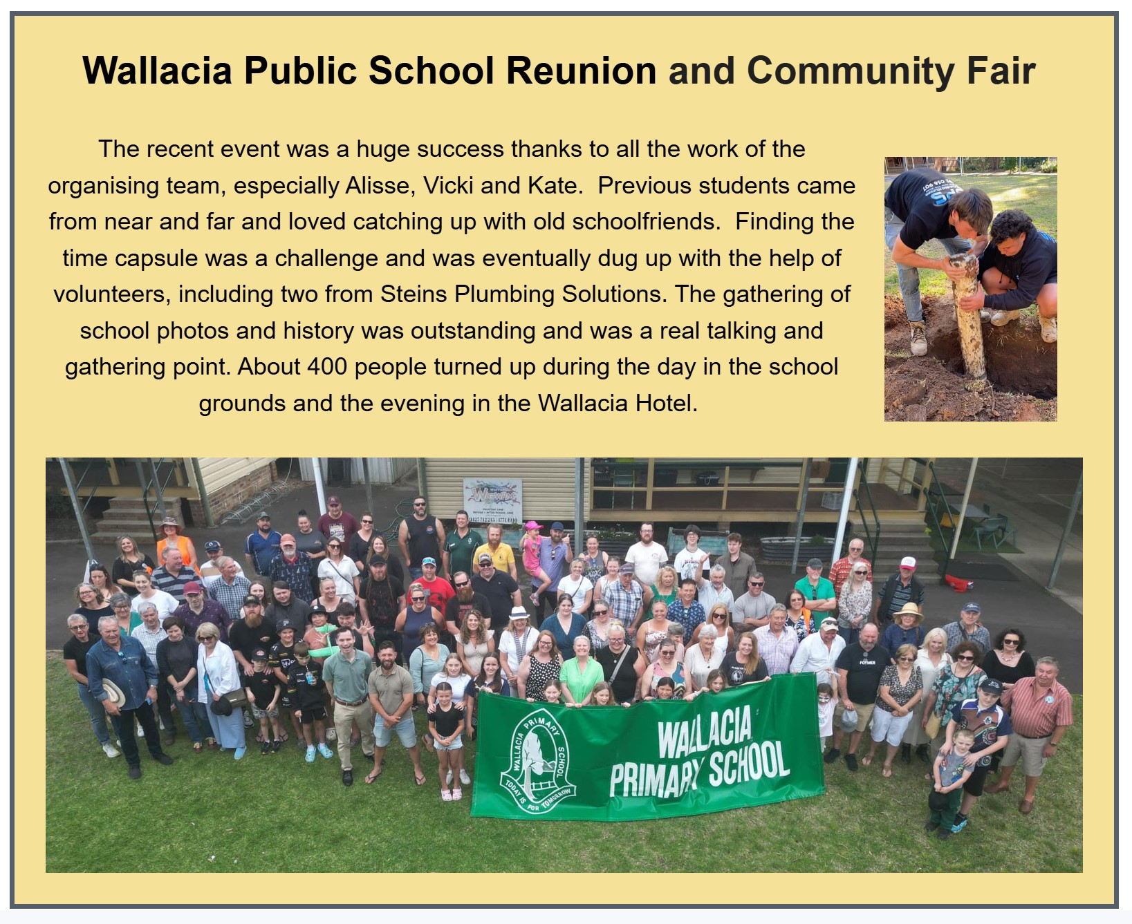 October 2024 - Wallacia Progress Association